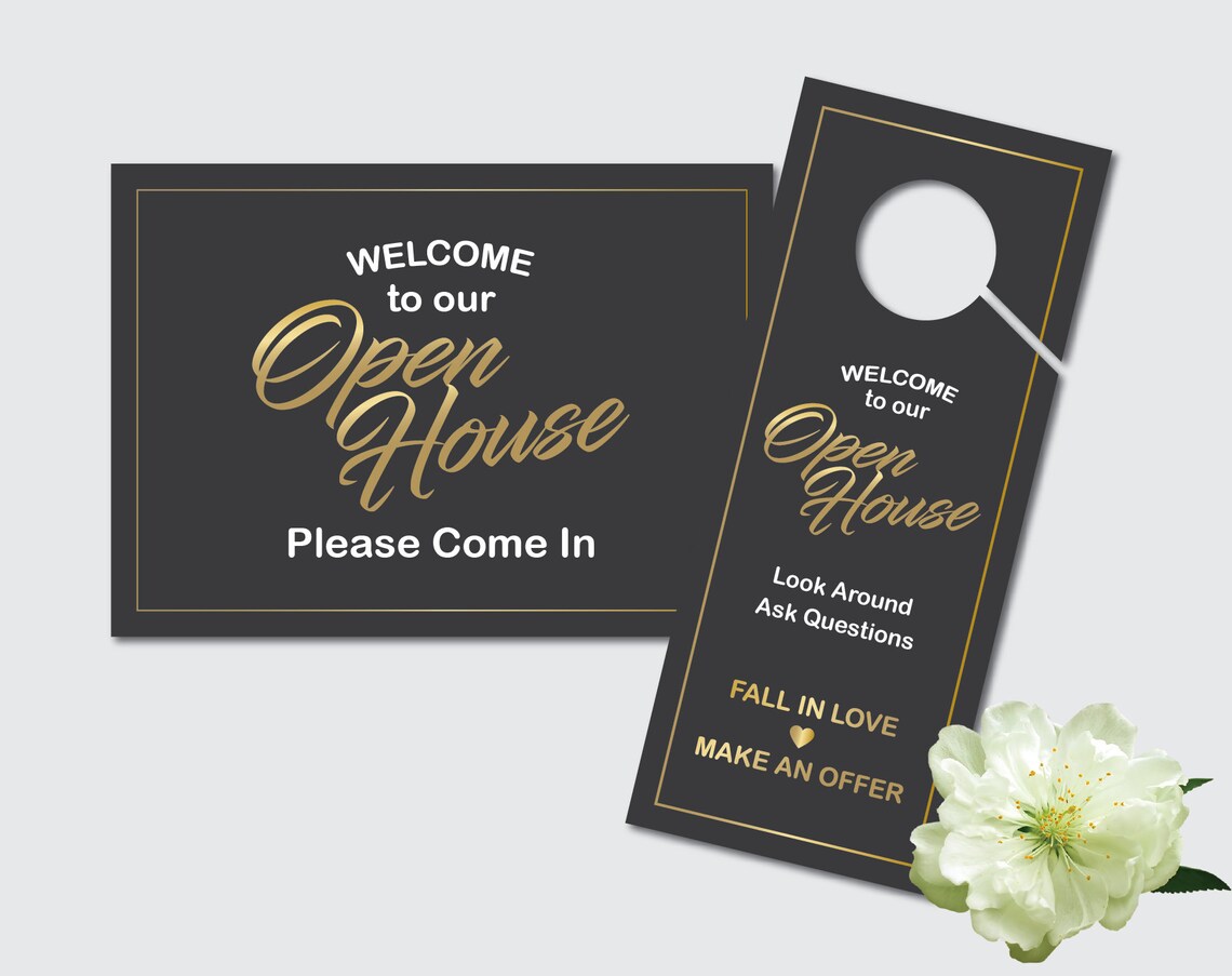 Real Estate Open House Invitation Open House Signs Open House Printable ...