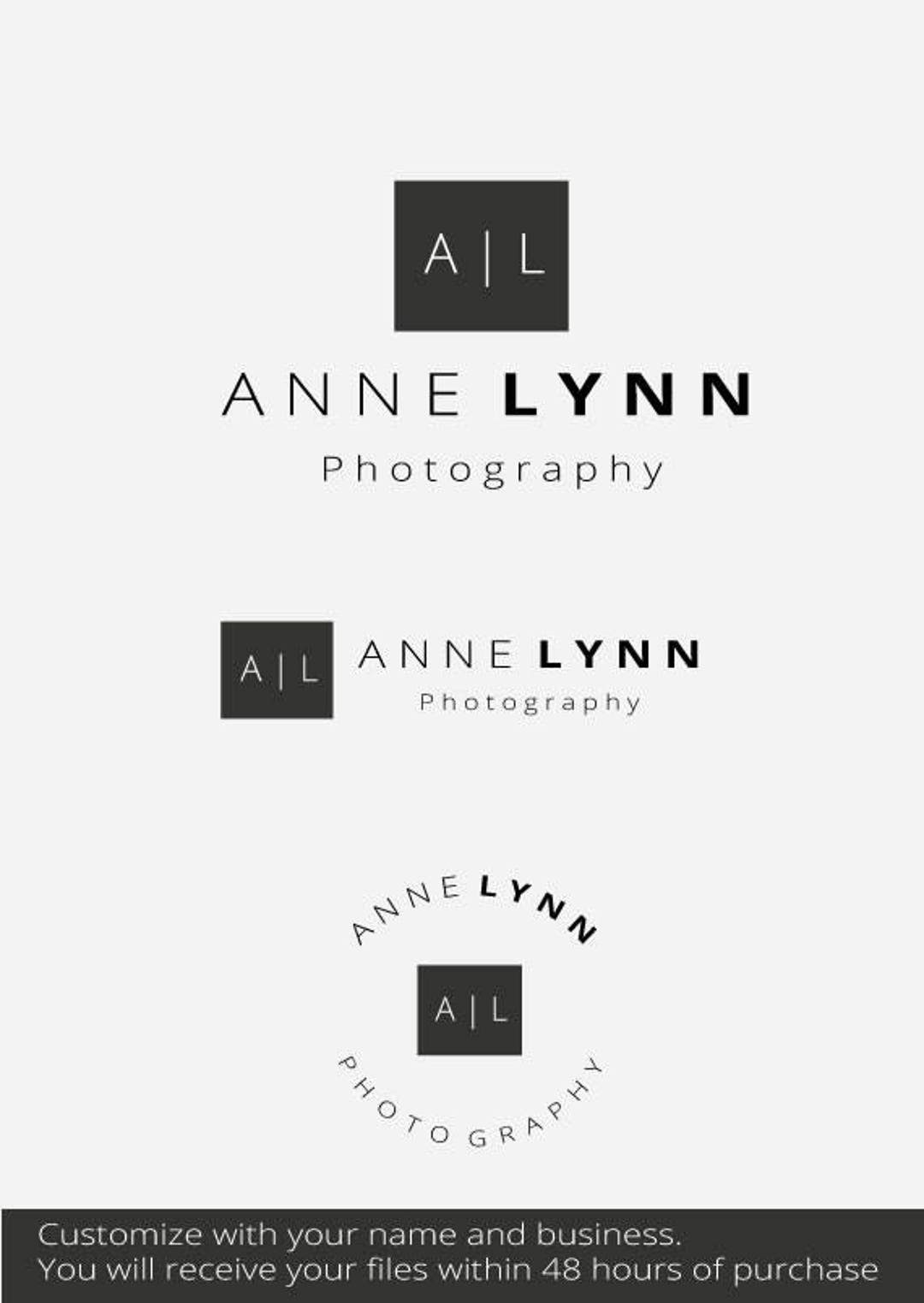 Minimalist Logo, Photographer Logo, Photography Logo, Photography Logo ...
