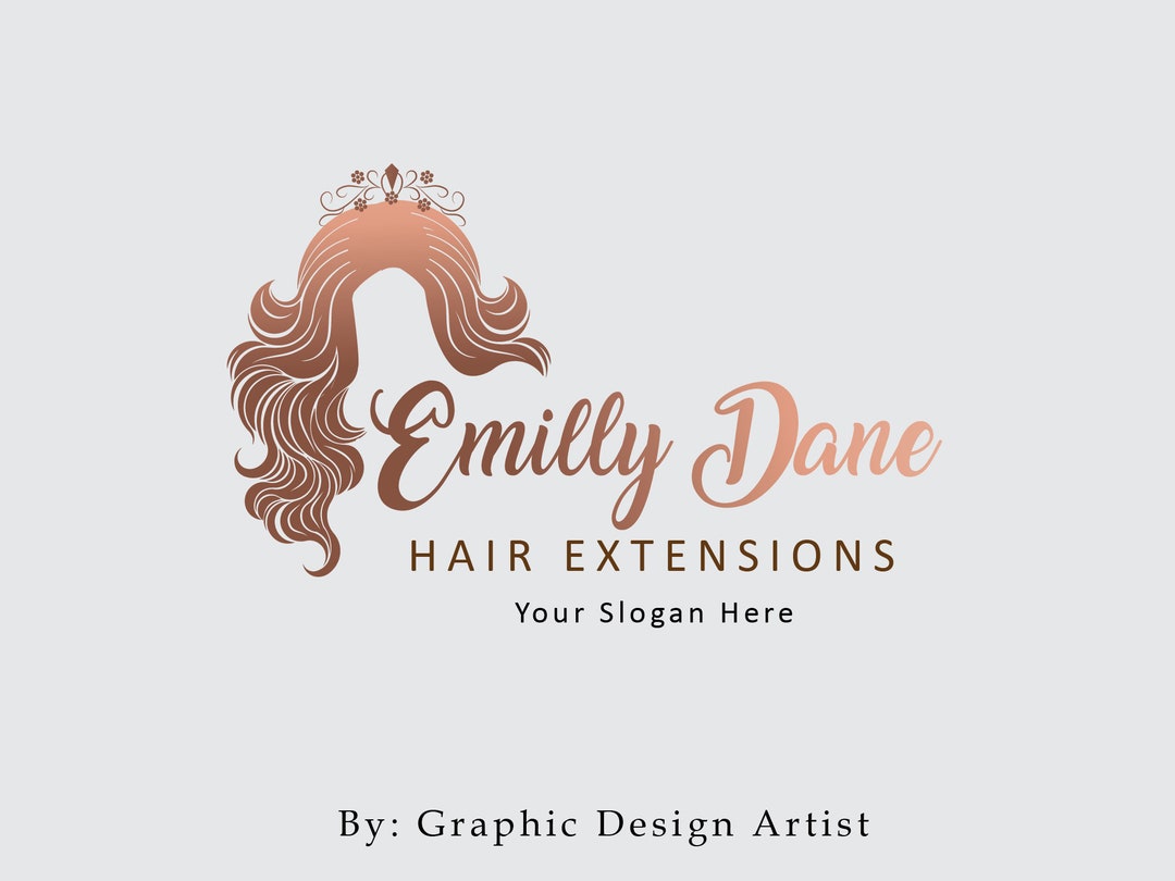 Hair Extensions Logo, Logo Hair Extensions, Hair Logos, Hair Business ...