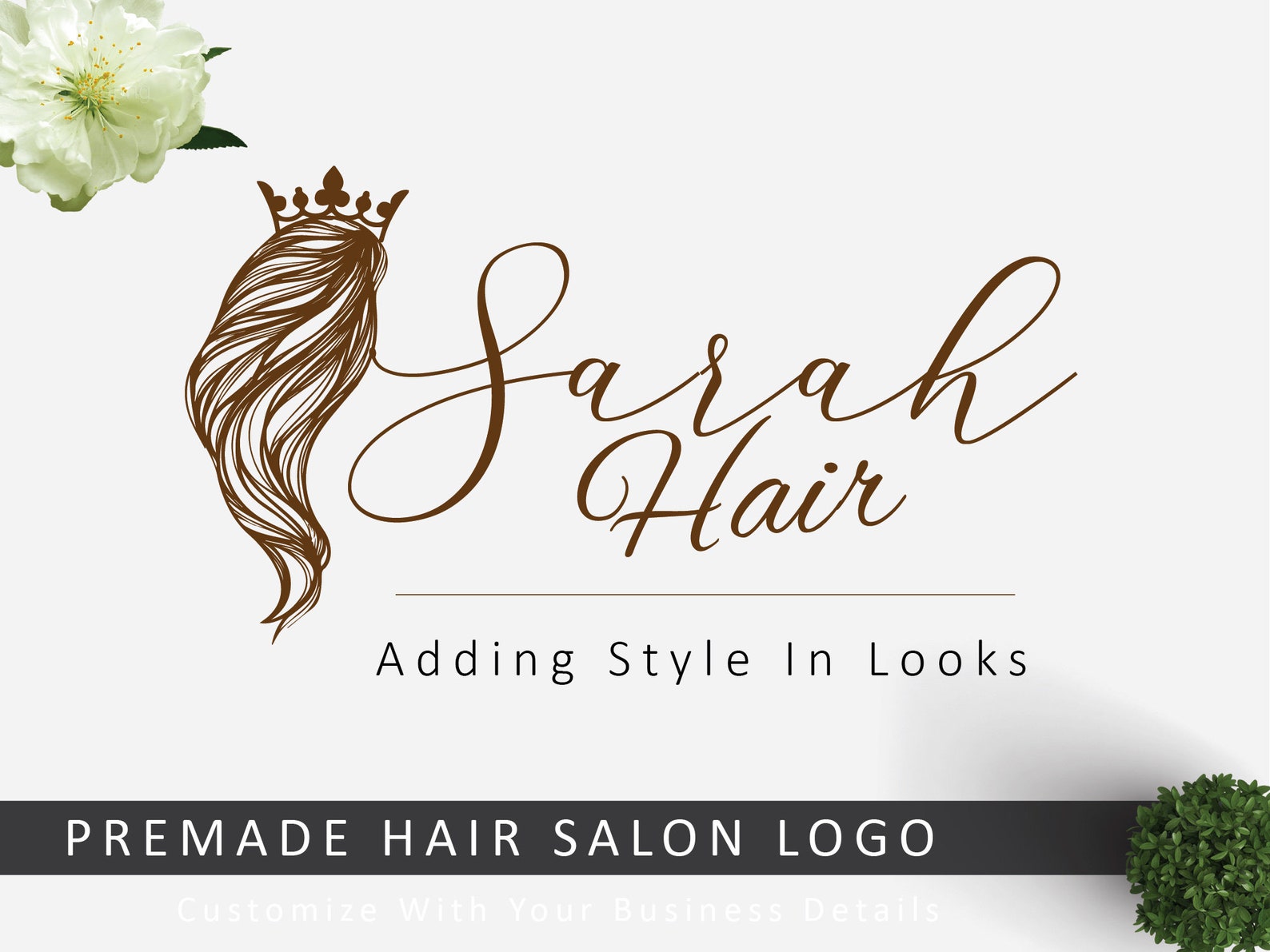 Hair Salon Logo, Hair Logo, Salon Logo, Logo Hair, Hair Stylist Logo ...