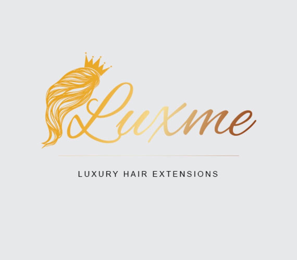 Hair Extensions Logo Hair Logo Design Hair Extensions Logo - Etsy