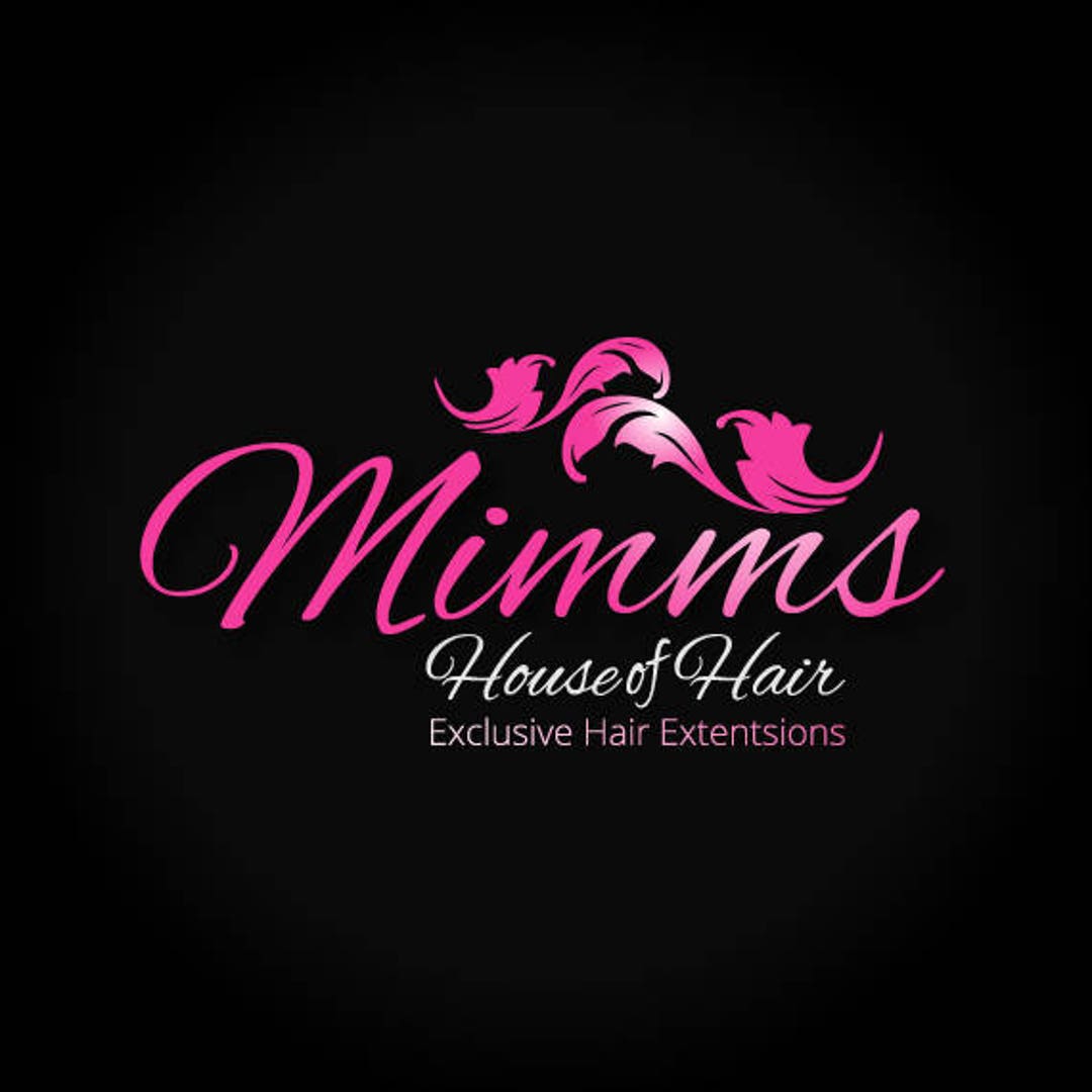 Hair Extensions Logo, Hair Logo Design, Hair Logo Design, Hair ...