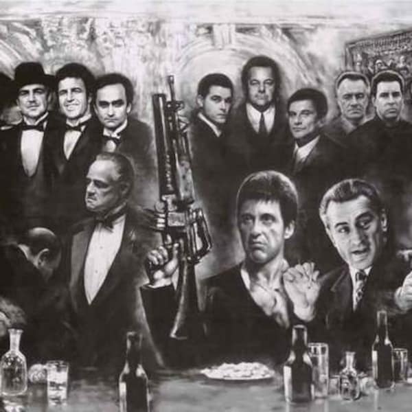 Gangster Poster - Etsy