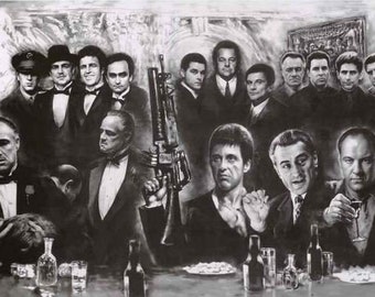 Gangster Poster - Etsy