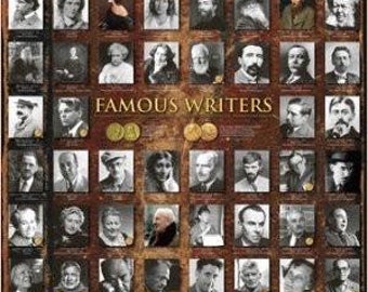 Famous writers | Etsy
