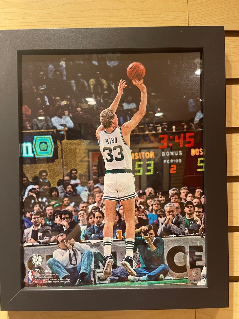 Larry Bird 13X16 Inch Framed Poster - Etsy