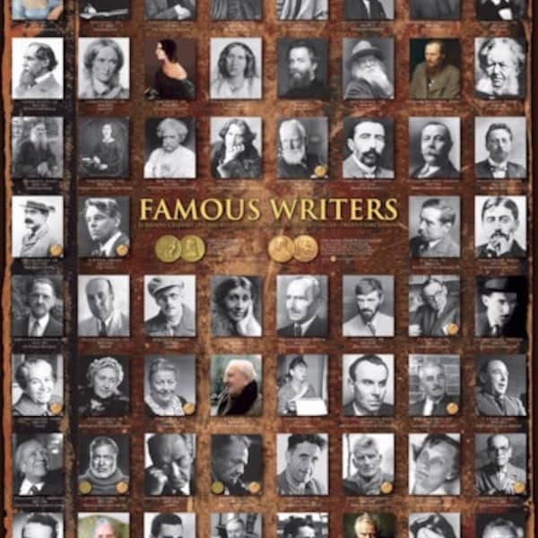 Famous Writers - Etsy