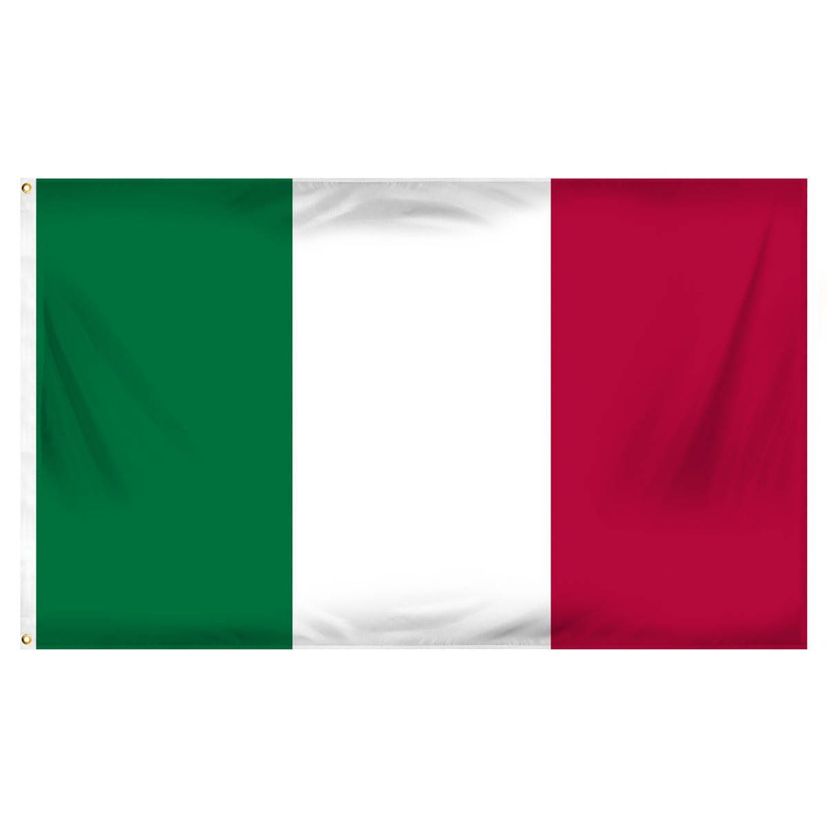 Italian Flag Waving Animation