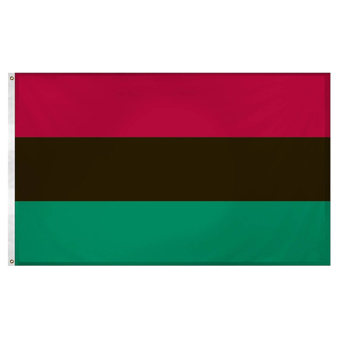 Pan African Unia Black Liberation Afro American Flag 3 Etsy