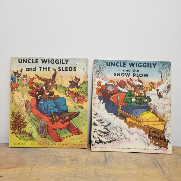 Uncle Wiggly - Etsy
