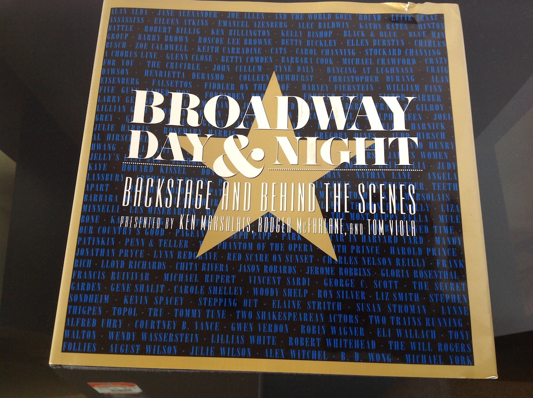 Book Broadway Day and Night by Ken Marsolais & Rodger Mcfarlane 1992 ...
