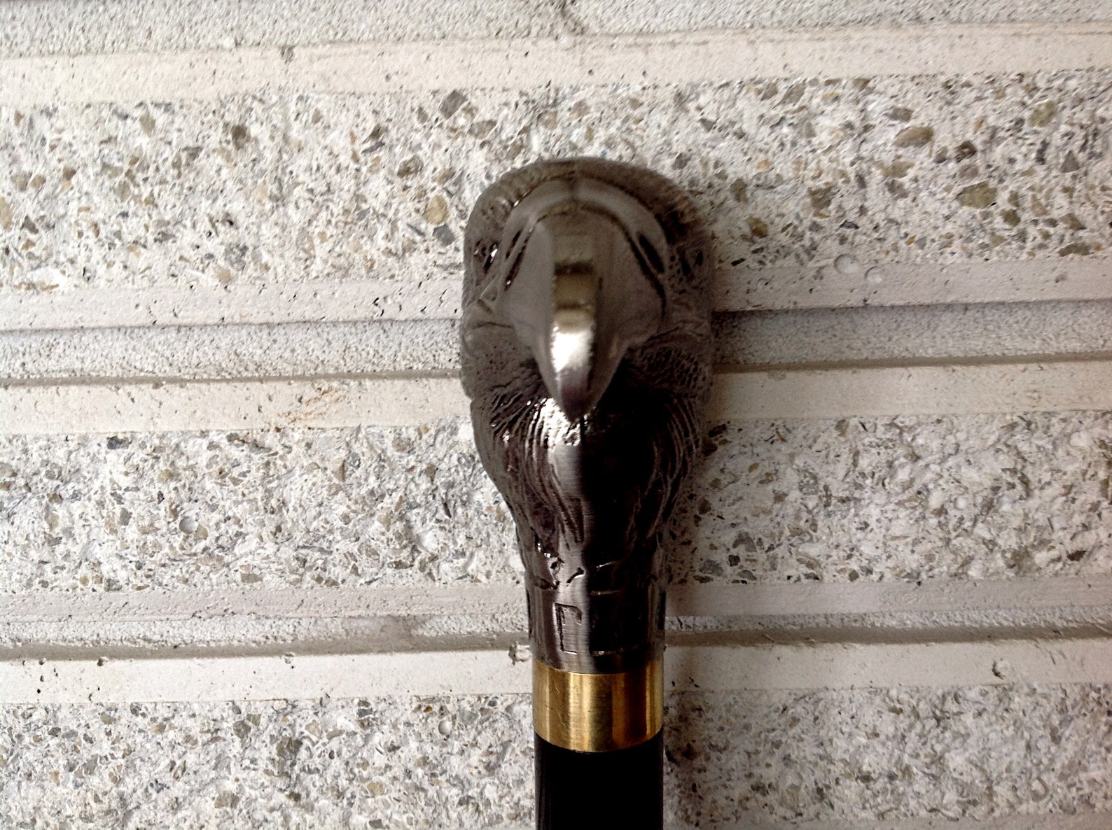 Cane E Vintage Pommel Handle EAGLE Head Thorondor Walking - Etsy