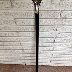 Cane King Cobra Serpent Snake Head Metallic Pharaoh Handled Cane ...