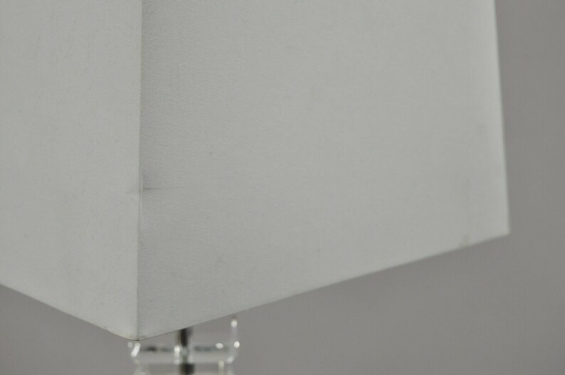 Mid Century Modern Stacked Lucite Acrylic Ice Cube Column - Etsy