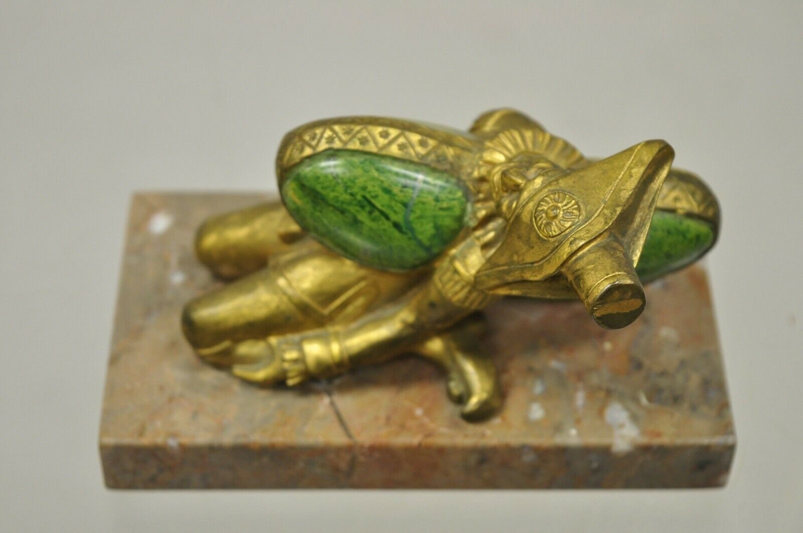 In a Pickle Antique Bronze Oriental Trinculo Jester | Etsy