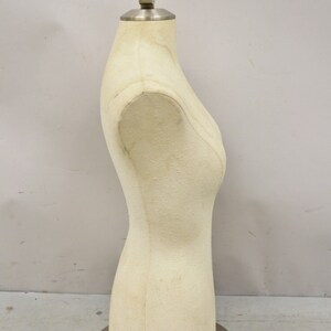 Counter Top Torso Dress Form Mannequin on Revolving Pedestal Base - Etsy