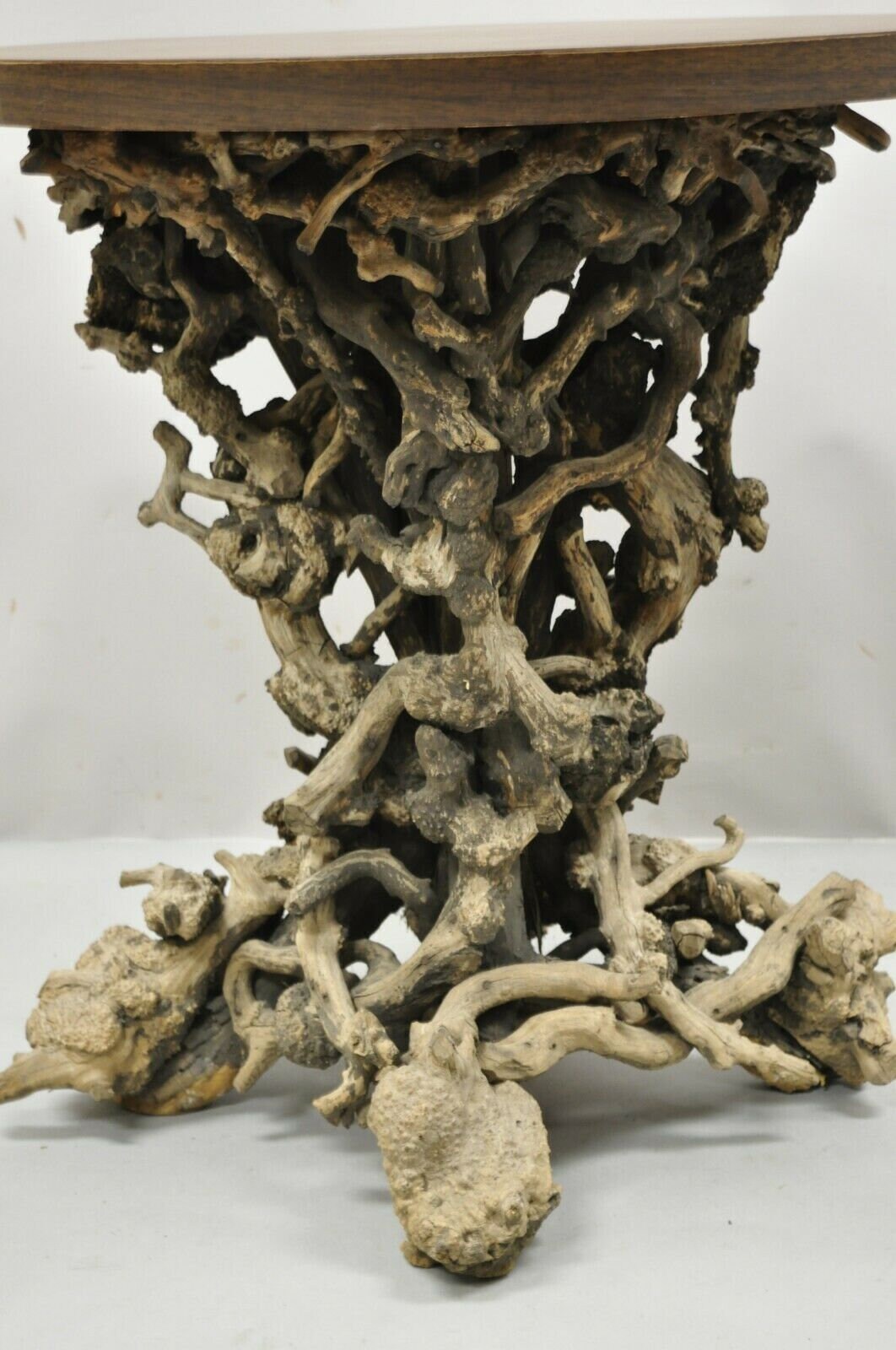 Vintage Driftwood Root Base Drift Wood Pedestal Naturalistic - Etsy