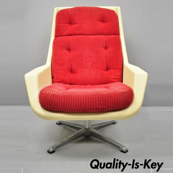 Mid Century Modern Plastic Chair - Etsy