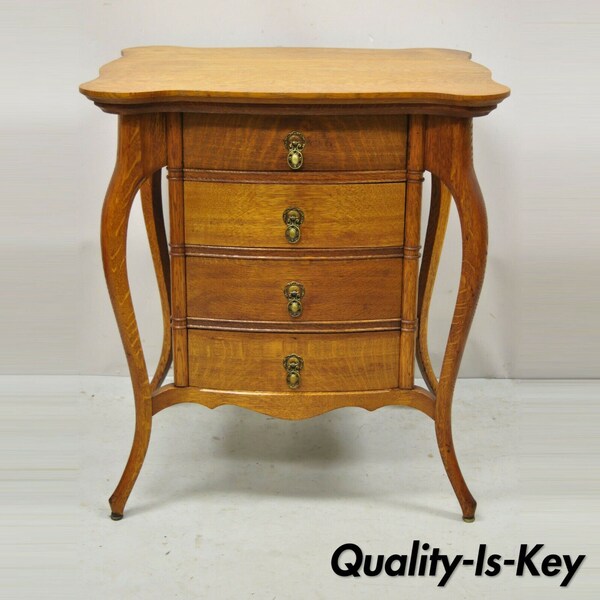 Antique Victorian Sewing Stand - Etsy