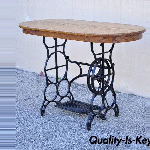 Antique Sewing Machine Table - Etsy