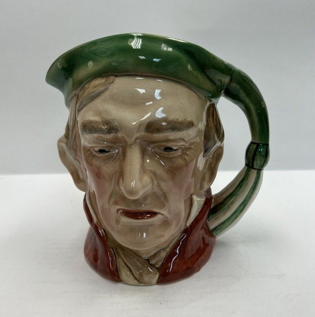 Vintage Beswick England Scrooge Charles Dickens Character Toby Mug Jug ...