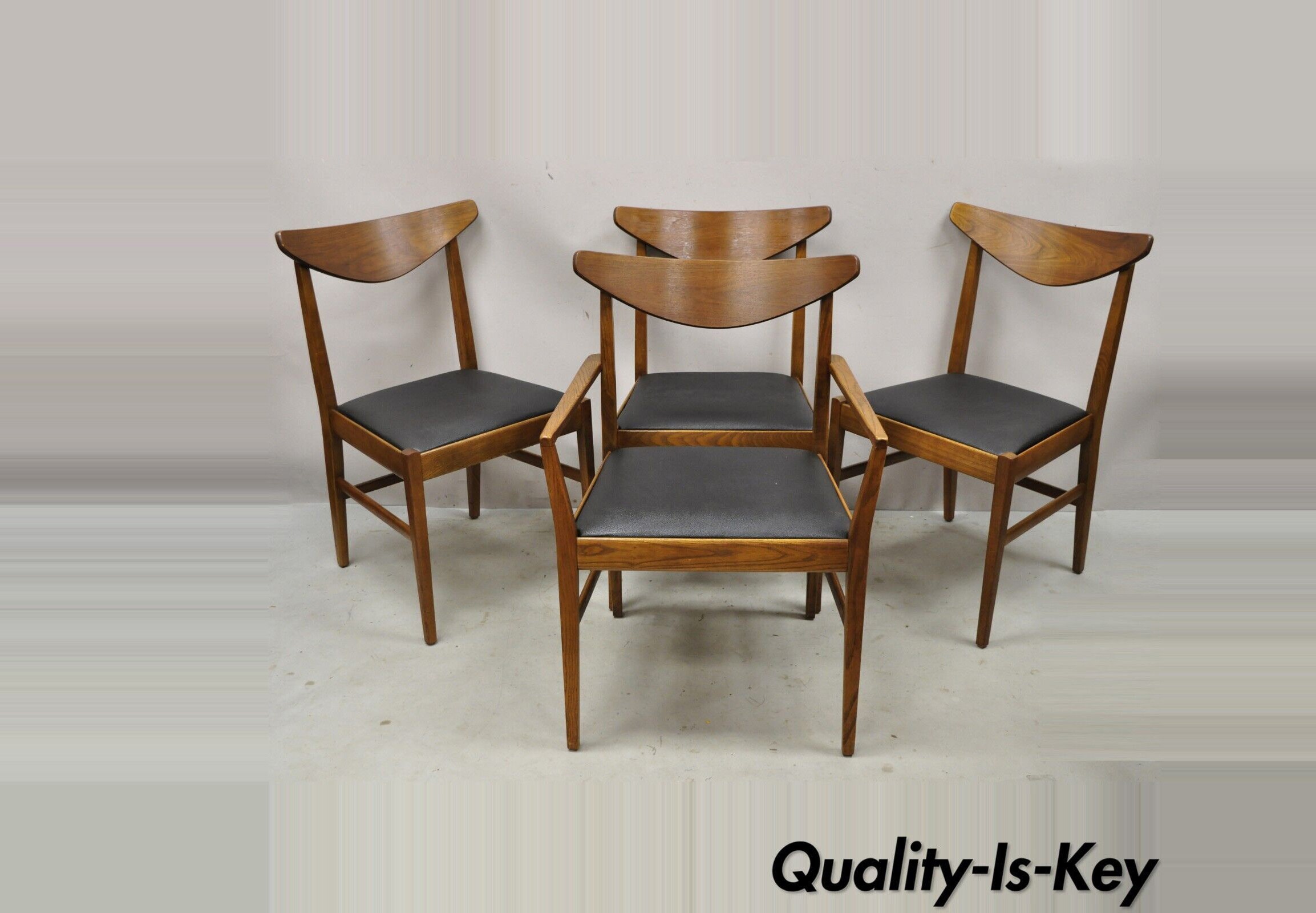 Vintage Mid Century Modern Stanley Dining Chairs