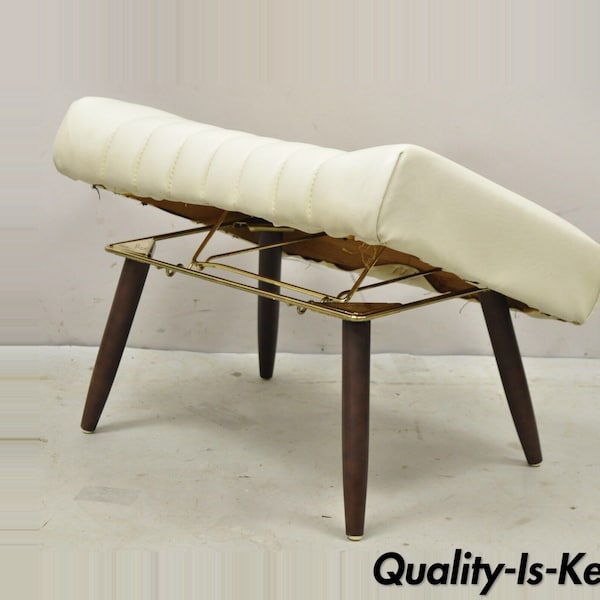 Mid Century Modern Footstool - Etsy