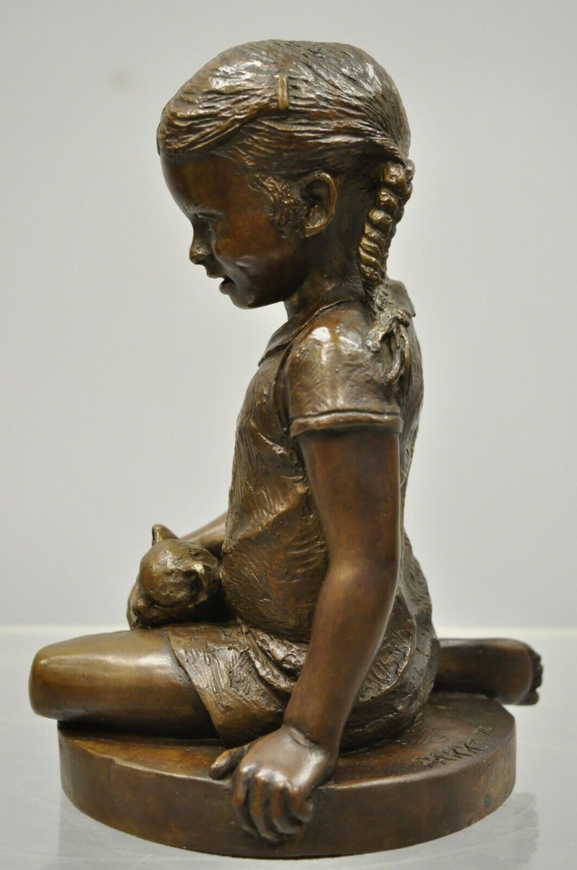 Vintage Bronze Charles Parks the Franklin Mint Statue - Etsy