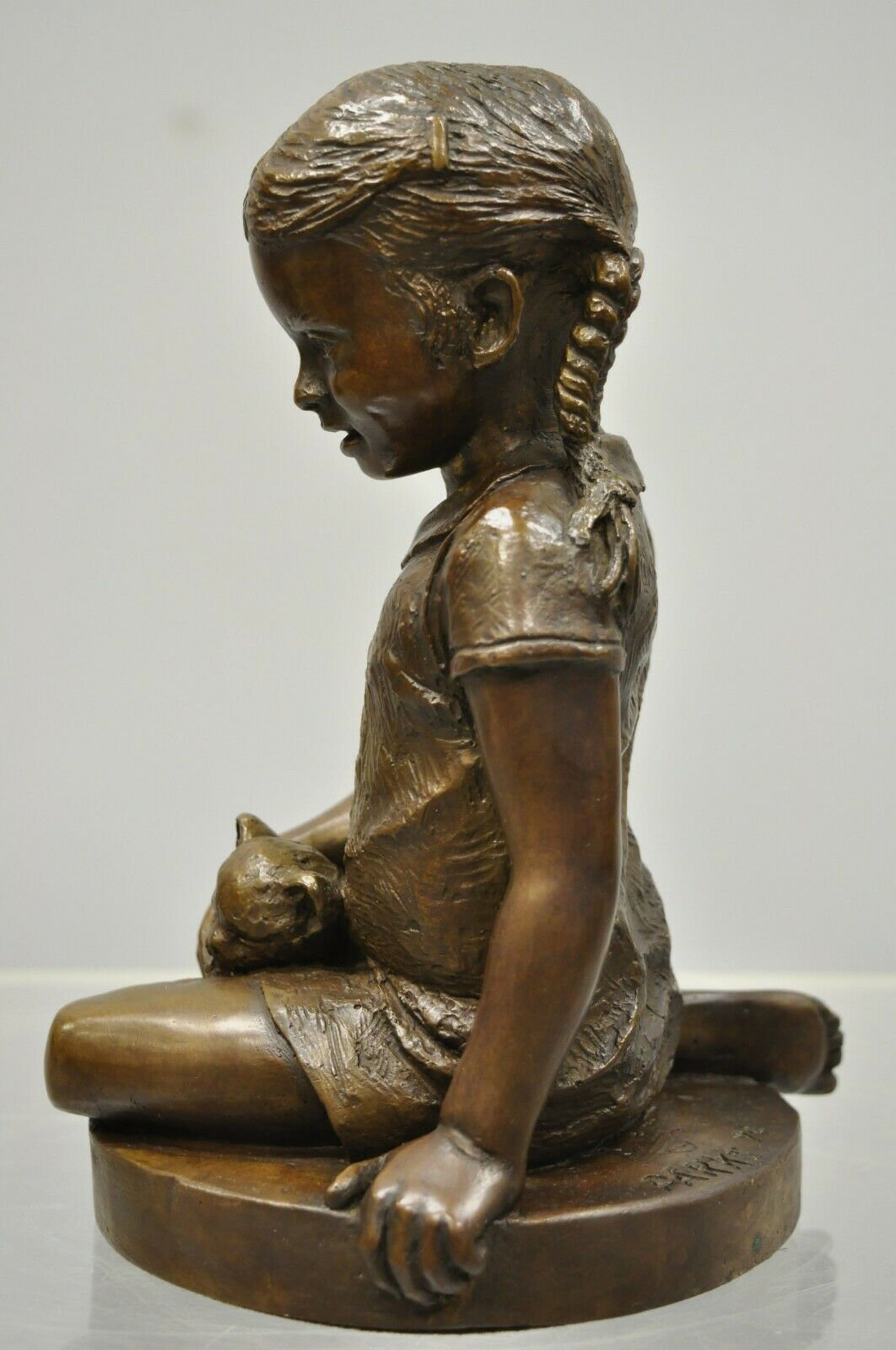 Vintage Bronze Charles Parks The Franklin Mint Statue | Etsy