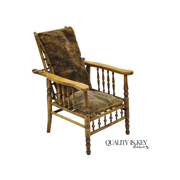 Antique Morris Chair - Etsy