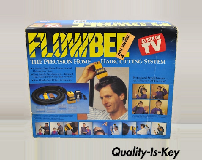 Vintage 90s Flowbee Precision Home Haircutting Hair Cut System With Box ...