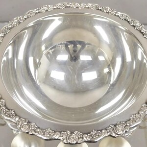 Vintage Silver Plated Oneida Punch Bowl Set 10 Crescent Cups - 11 Pc ...