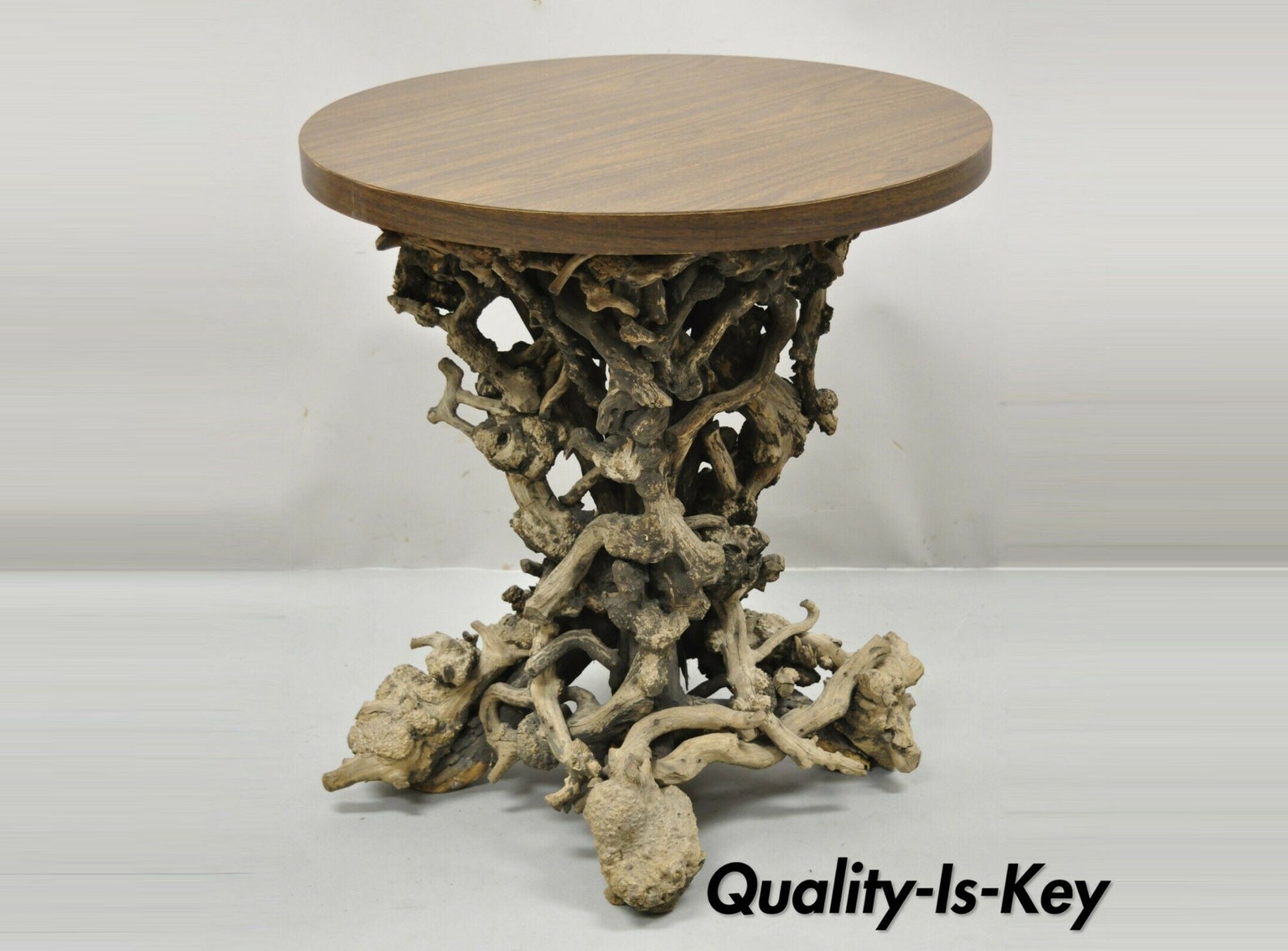 Vintage Driftwood Root Base Drift Wood Pedestal Naturalistic - Etsy