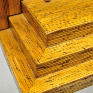 Vintage Folk Art Matchstick Prison Tramp Art Crucifix Jesus Christ ...