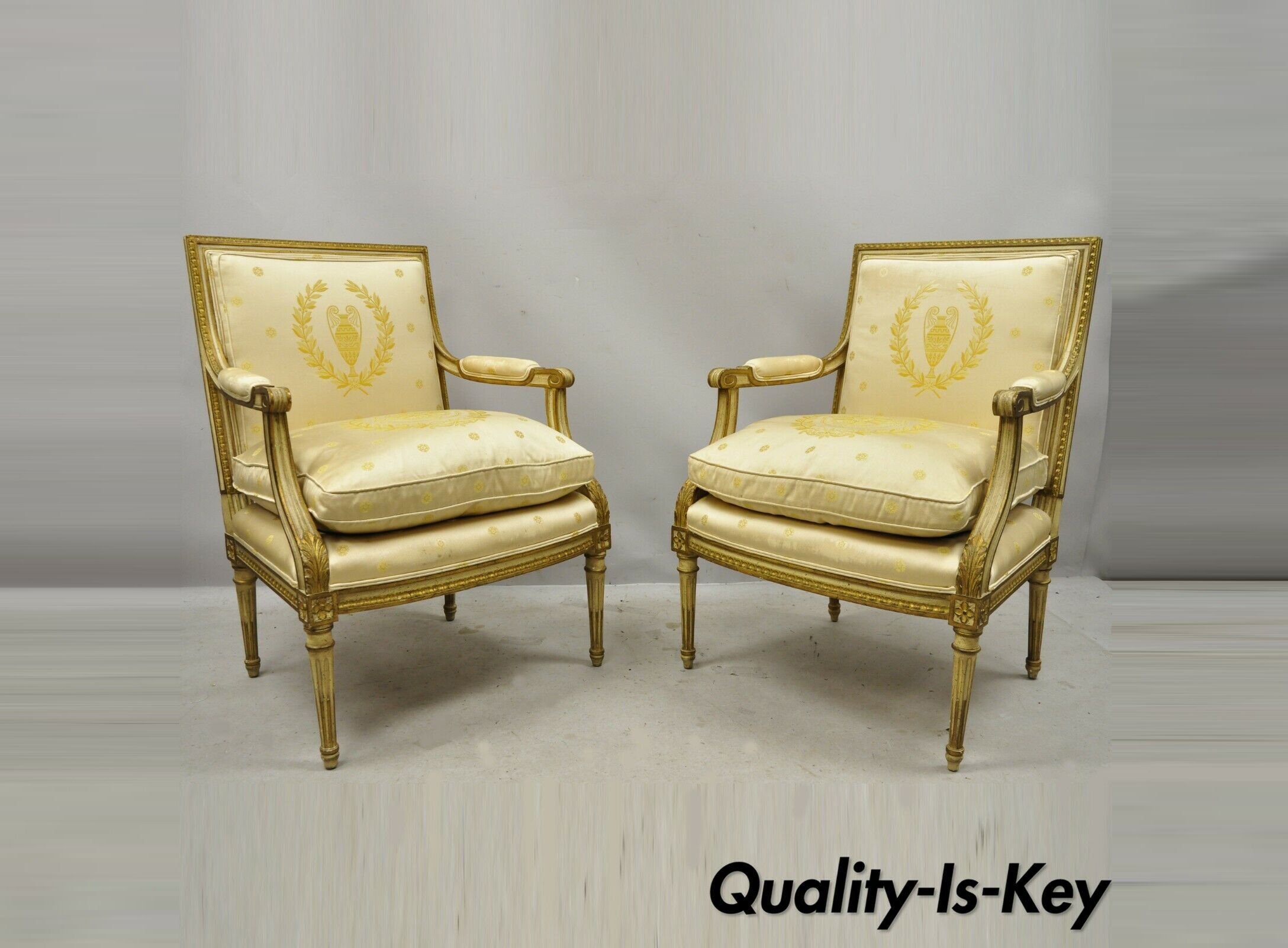 French Neoclassical Chairs