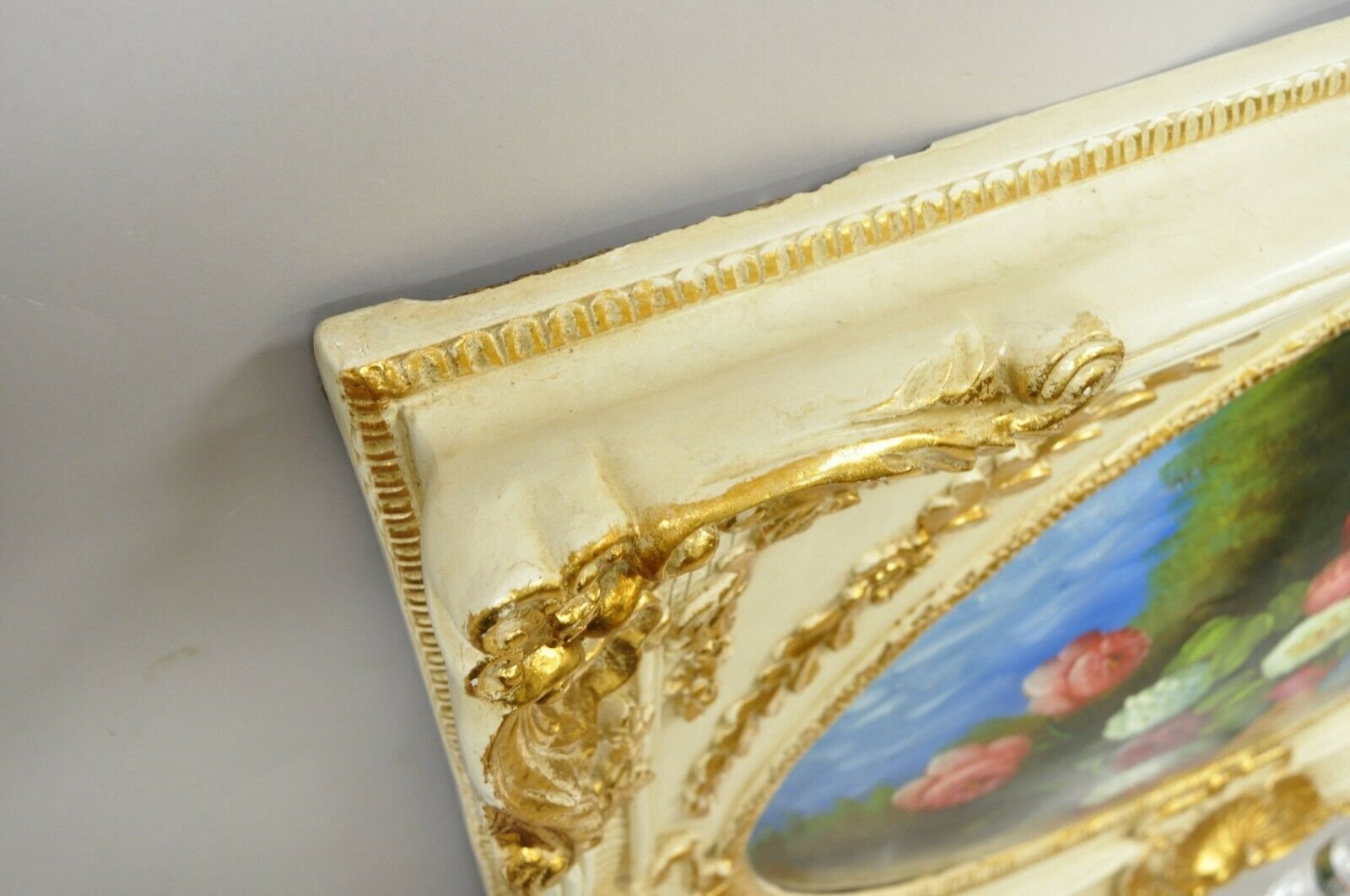 Vintage Italian Rococo Flower Still Life Wall Art Painting by | Etsy