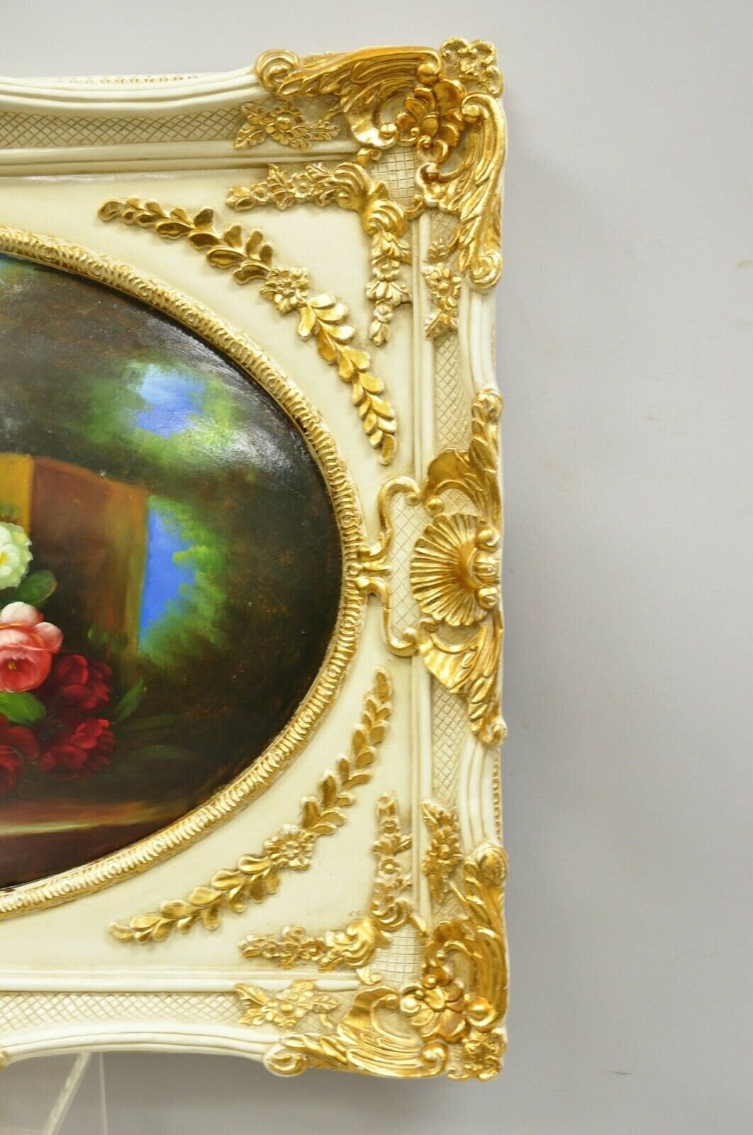 Vintage Italian Rococo Flower Still Life Wall Art Painting by | Etsy