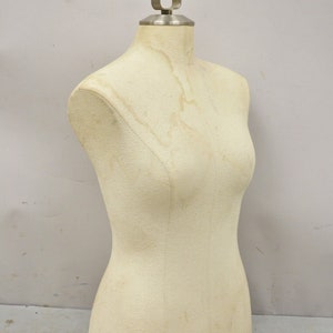 Counter Top Torso Dress Form Mannequin on Revolving Pedestal Base - Etsy
