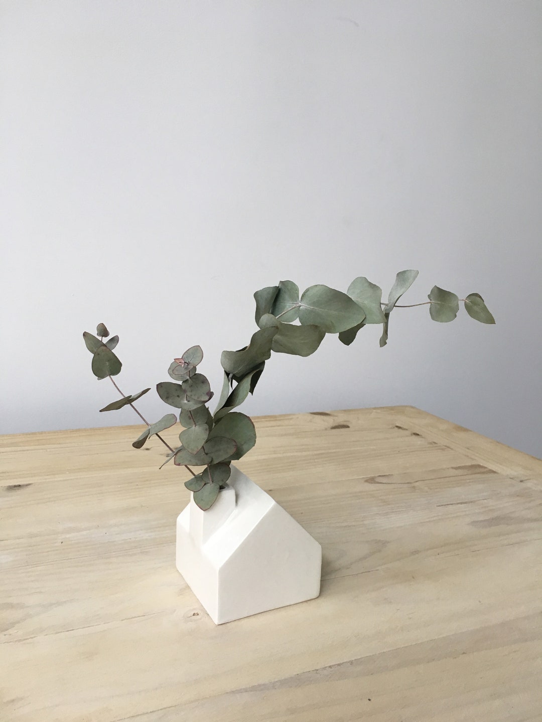 VASE SMALL HOUSE. Small Flower Vase, Ceramic Vase, Porcelain Vase ...