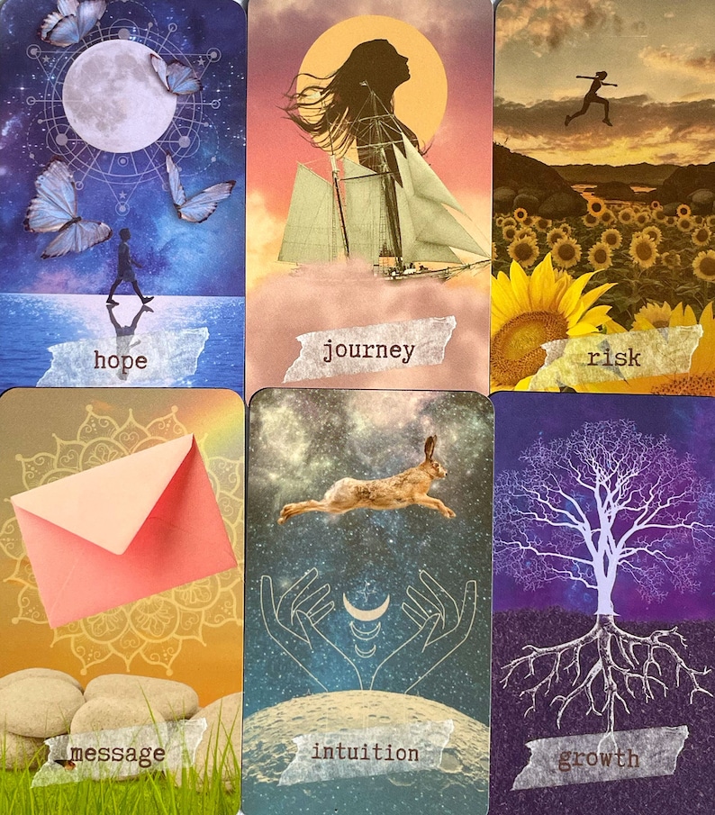 Inspiration Oracle Deck: 30 Travel-sized Oracle Cards - Etsy