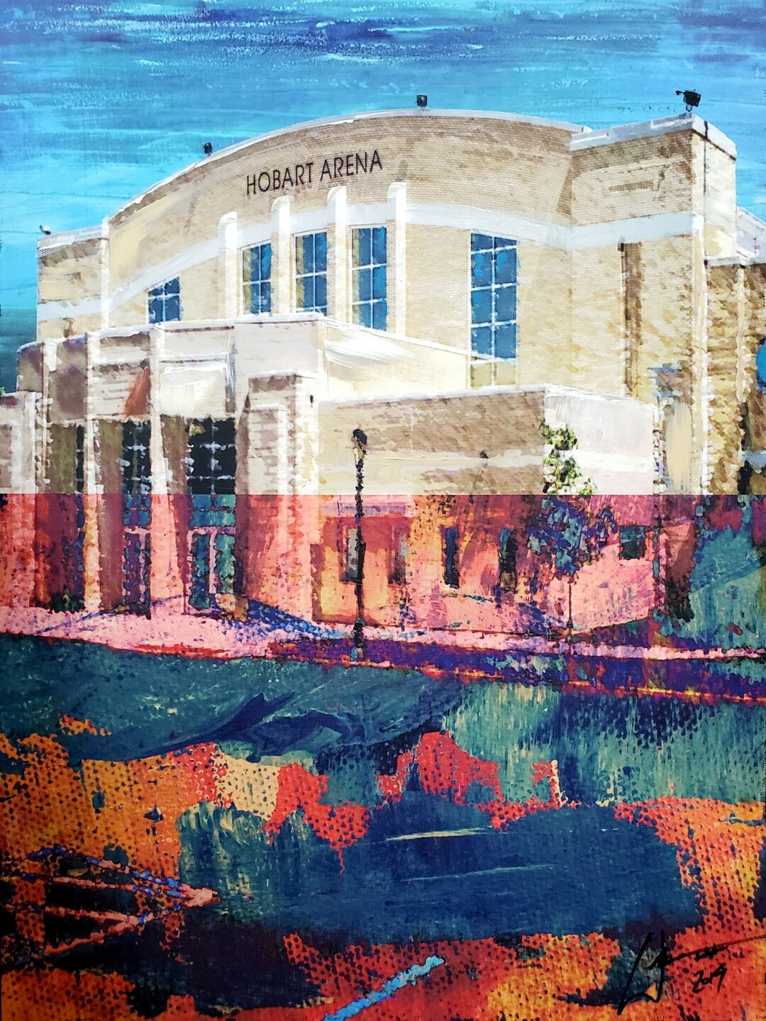 Hobart Arena of Troy Ohio 18x24 Limited Edition - Etsy