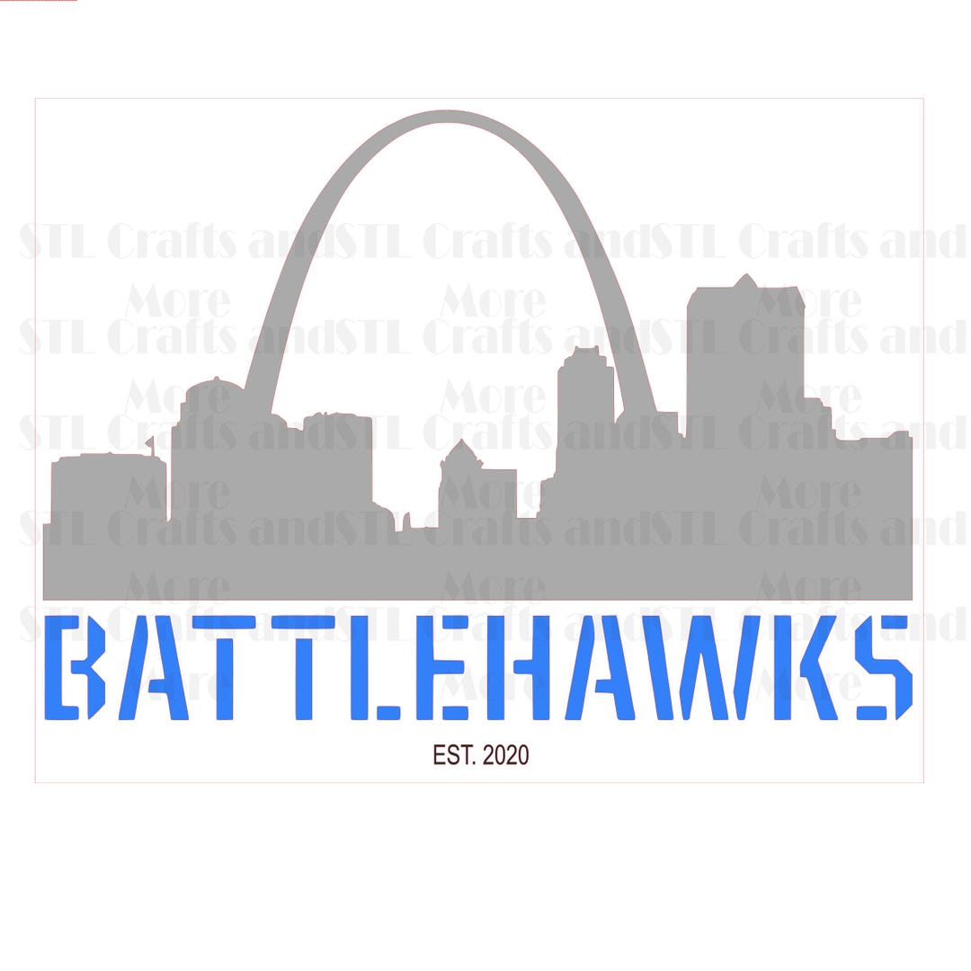 St. Louis Battlehawks City SVG - Etsy