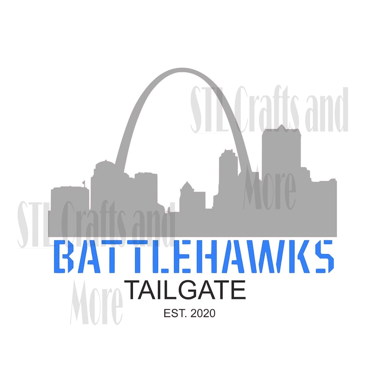STL Skyline Battlehawks SVG - Etsy