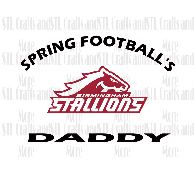 Birmingham Stallions SVG - Etsy