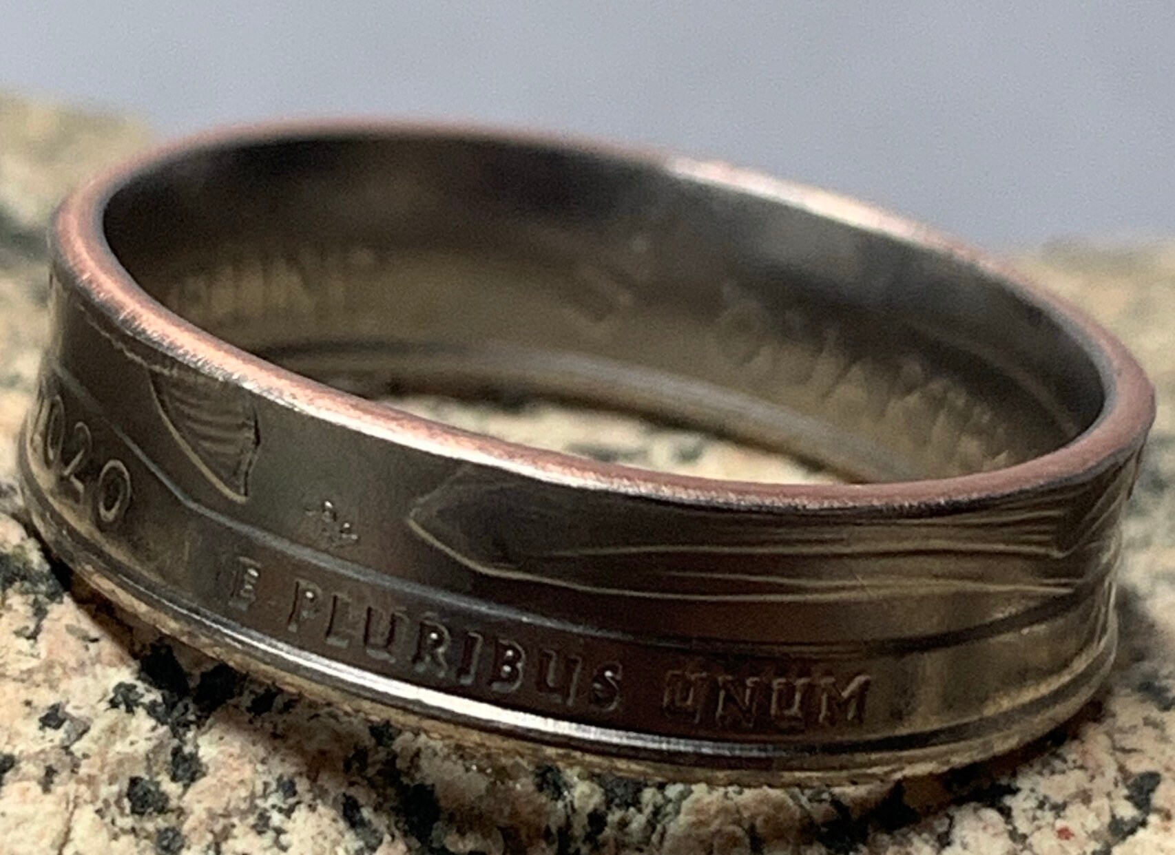 2020 Quarter Copper Coin Ring Gift for Him or Her 4 Options | Etsy