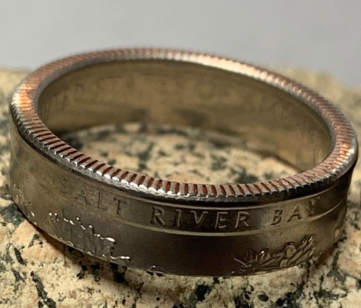 2020 Quarter Copper Coin Ring Gift for Him or Her 4 Options | Etsy