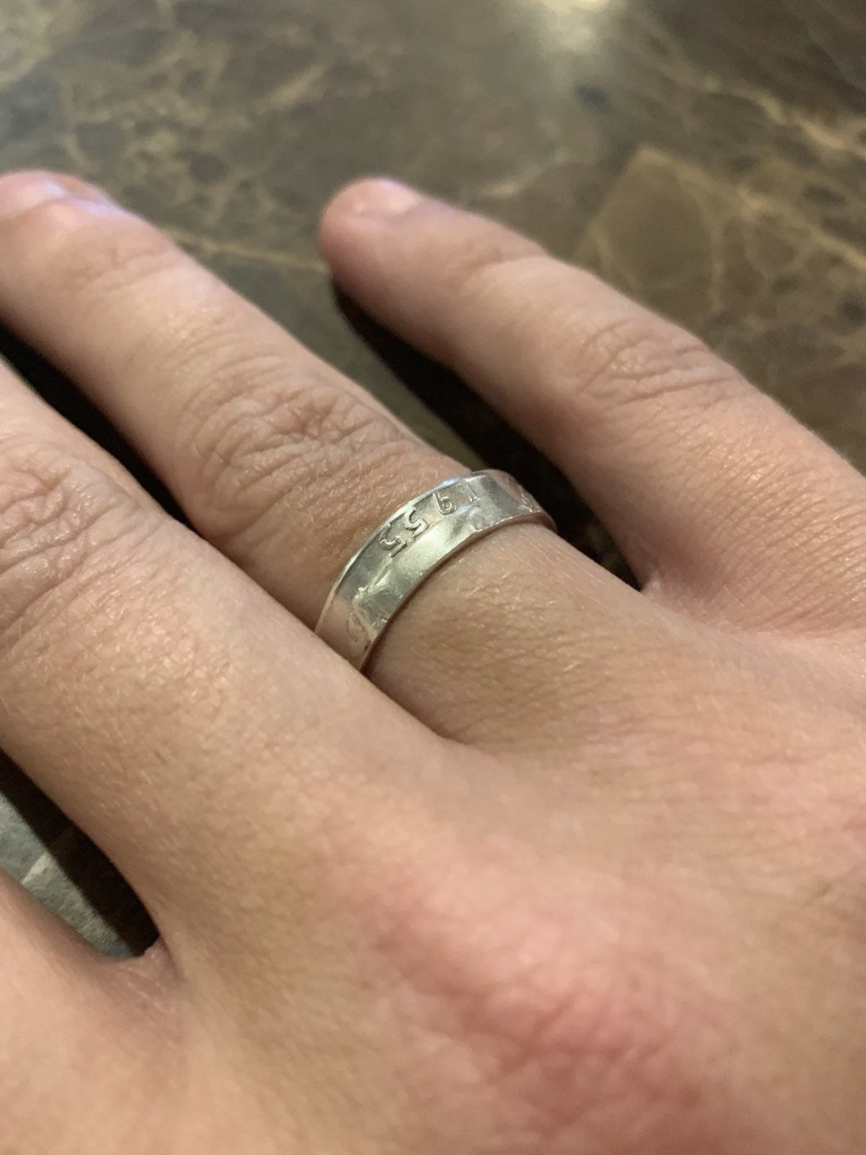 90% Silver U.S. Quarter Coin Ring 1936-1964 for Her or Him | Etsy