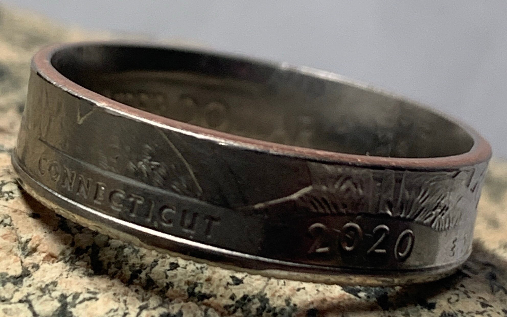 2020 Quarter Copper Coin Ring Gift for Him or Her 4 Options | Etsy