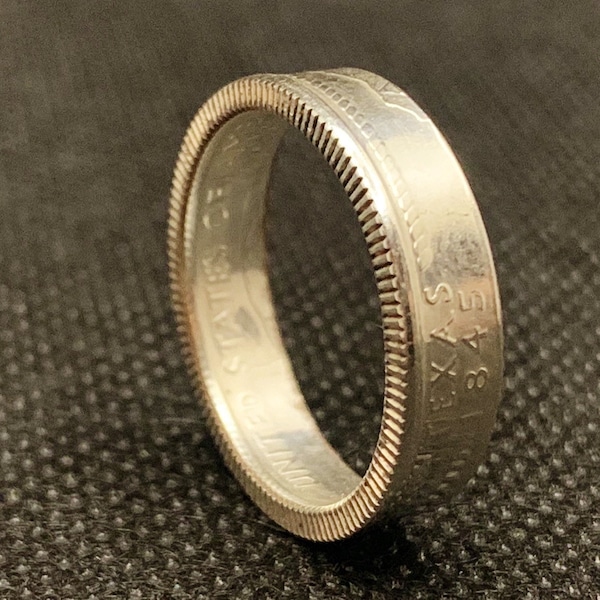 Texas Coin Ring - Etsy