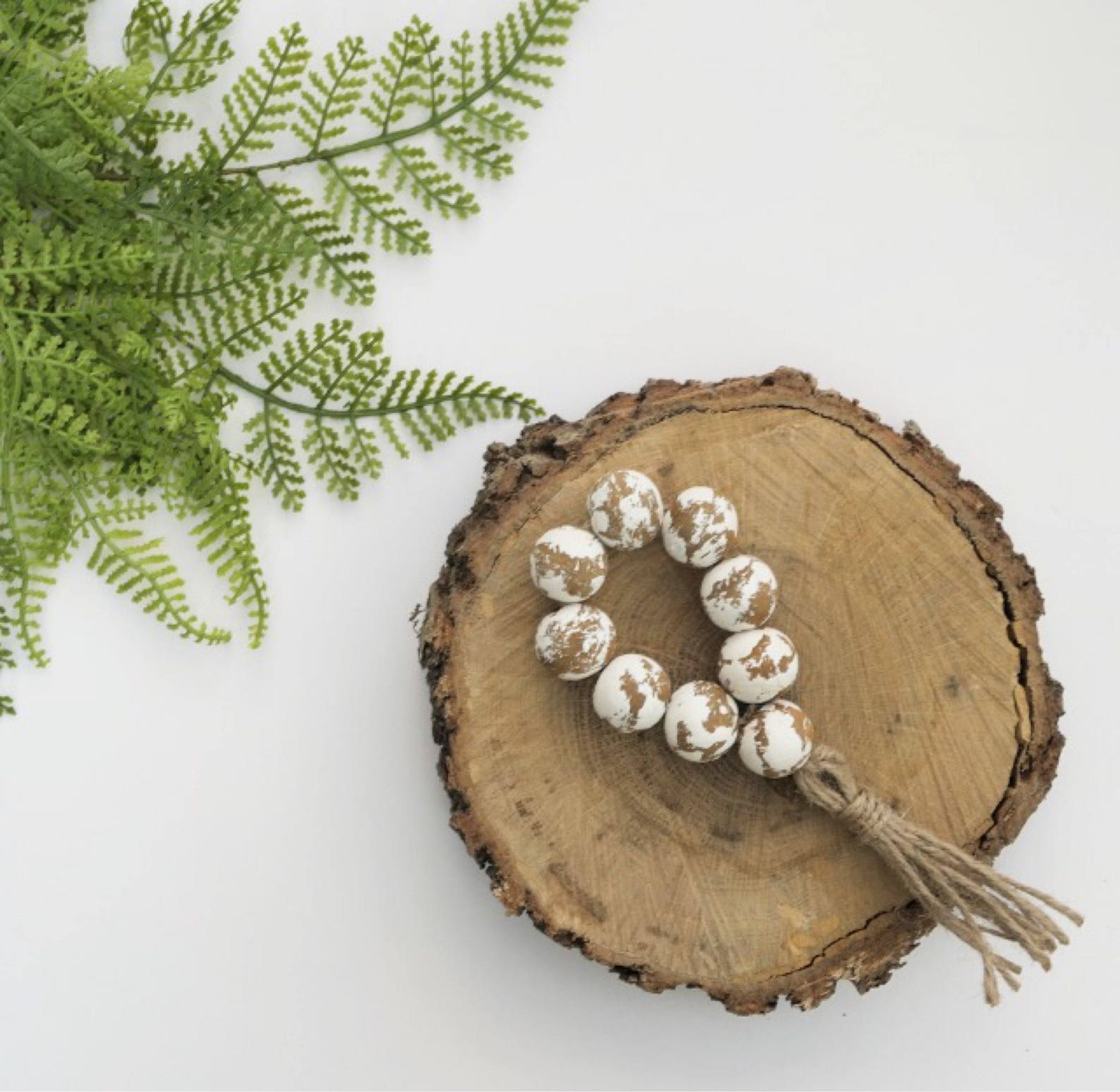 Chippy Bead Mini Loop/ Ornament/ Napkin Ring - Etsy